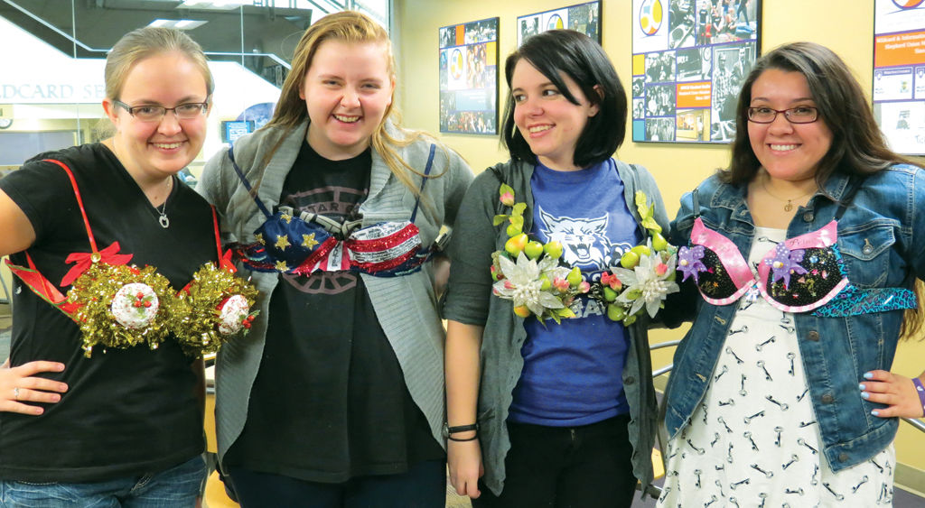 WSU hosts bra decorating event for breast cancer awareness | News ...